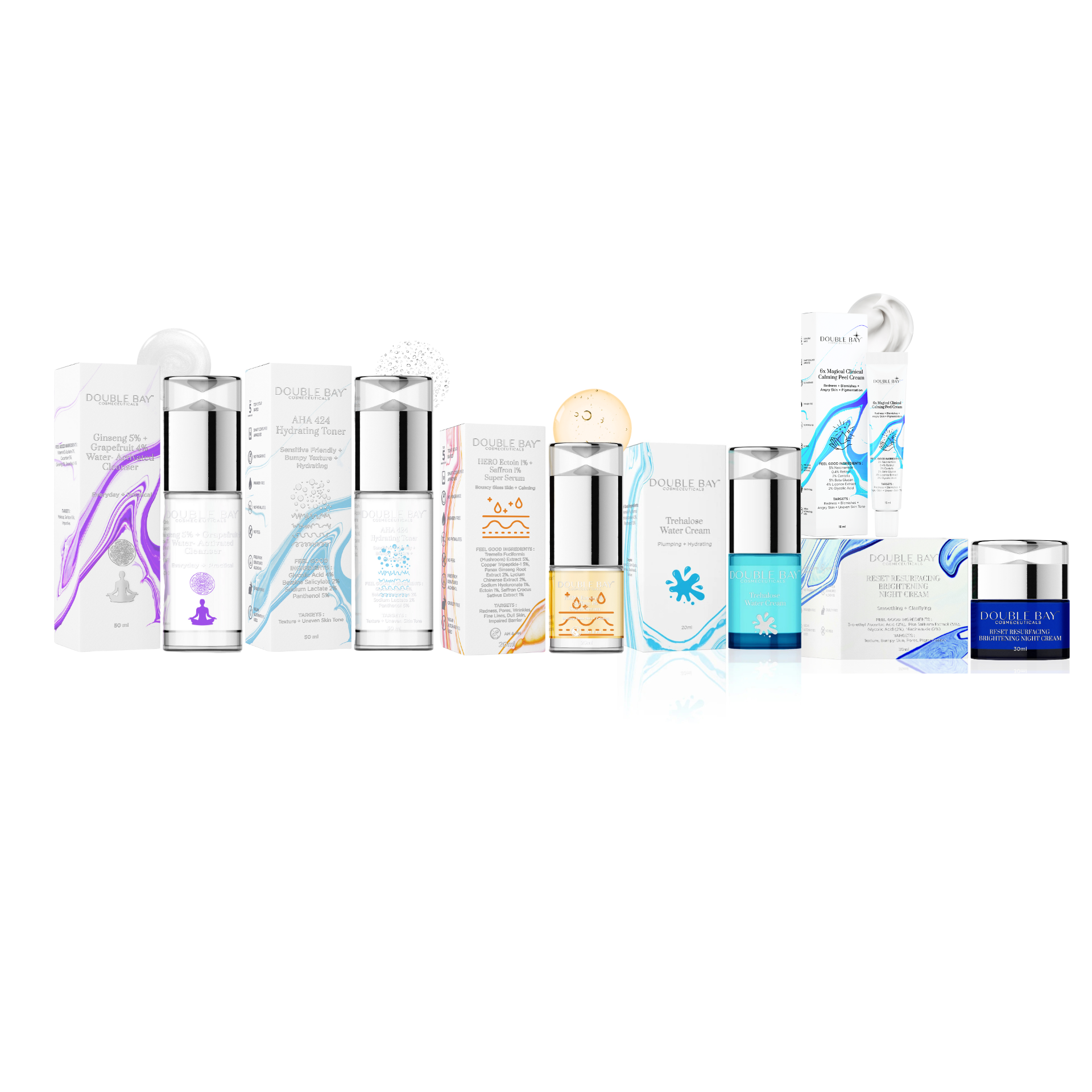 Beginner Glass Skin Bundle- Combination Skin Type - Baby Size. – Double ...